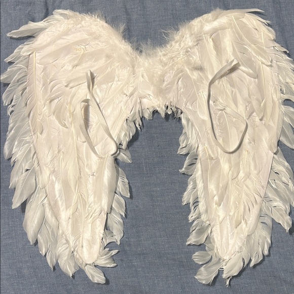 SHEIN | Other | Shein White Feather Angel Wings | Poshmark
